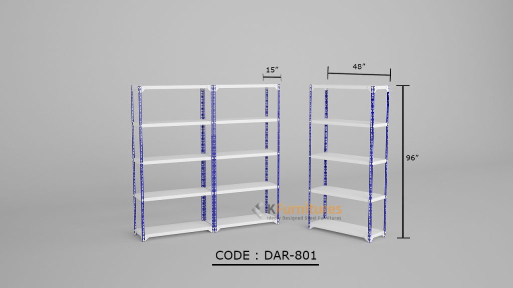 Slotted Angle Shelving | Premier Steel Furniture Manufacturer Pakistan