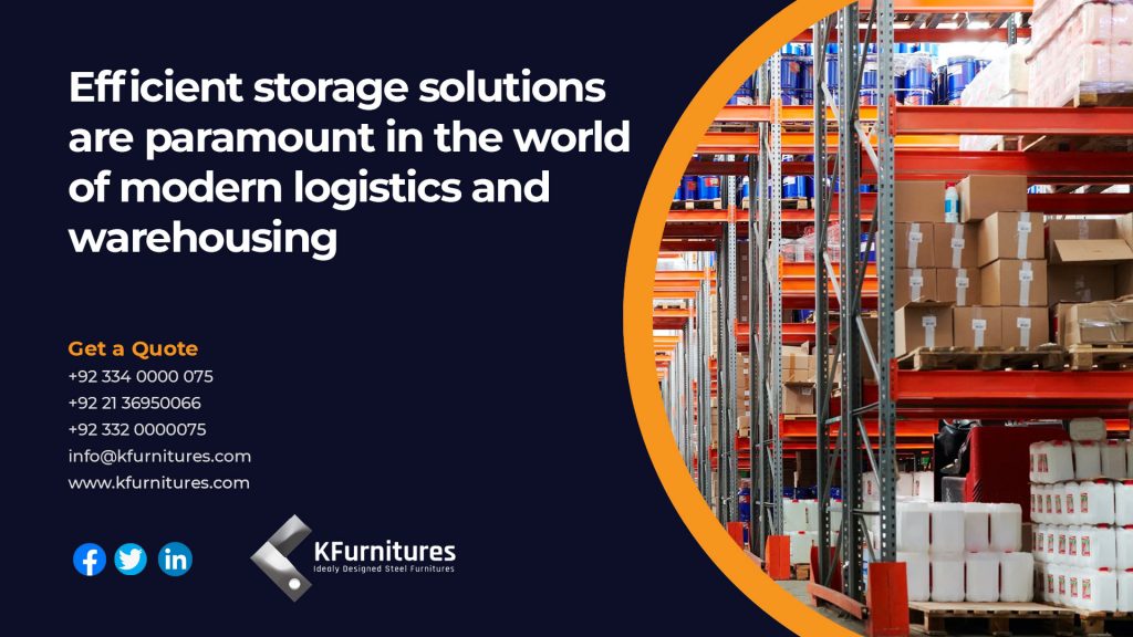 Efficient storage solutions are paramount in the world of modern logistics and warehousing ...