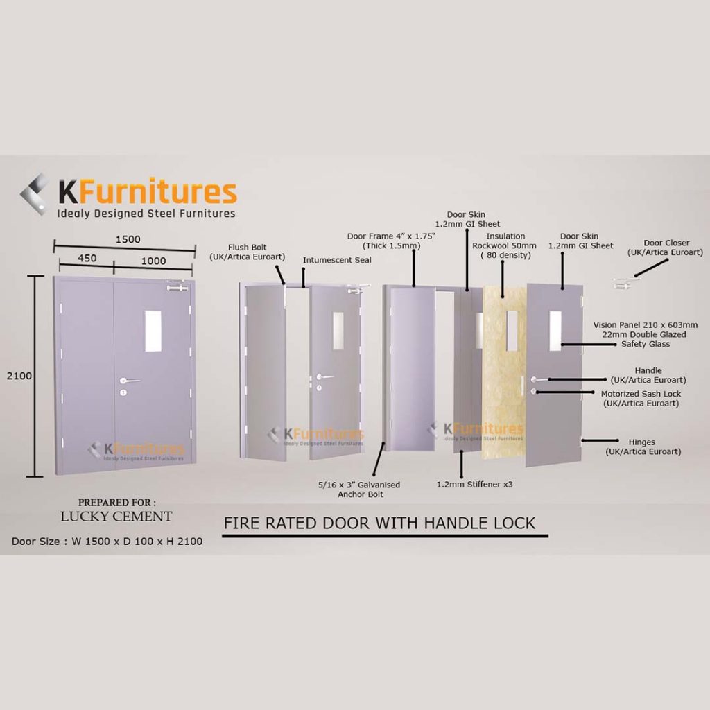 Fire Rated Door | Premier Steel Furniture Manufacturer Pakistan