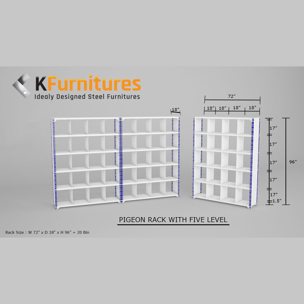 Pigeon Hole Racks | Premier Steel Furniture Manufacturer Pakistan
